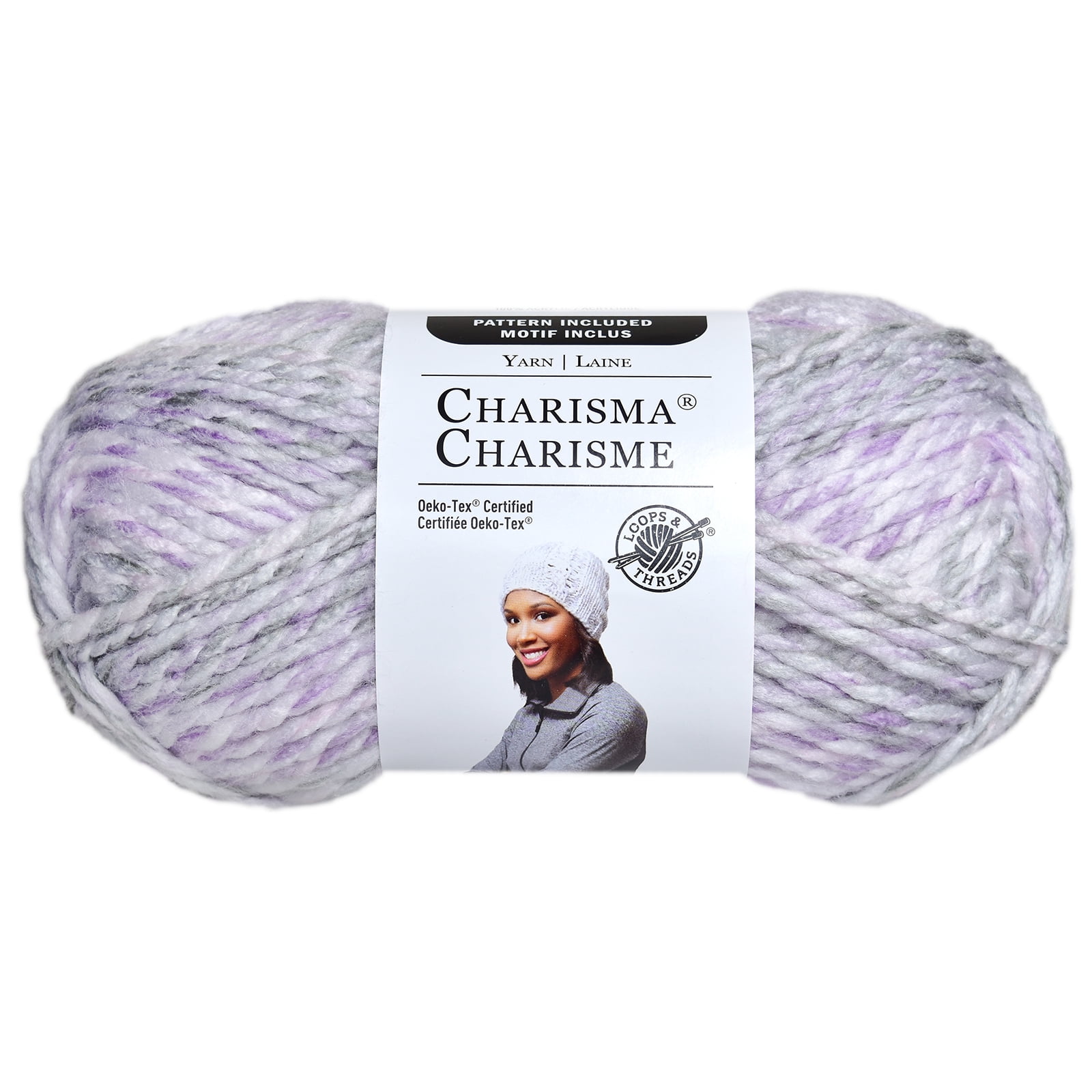 Charisma Yarn by Loops & Threads - Multicolor Yarn for Knitting ...