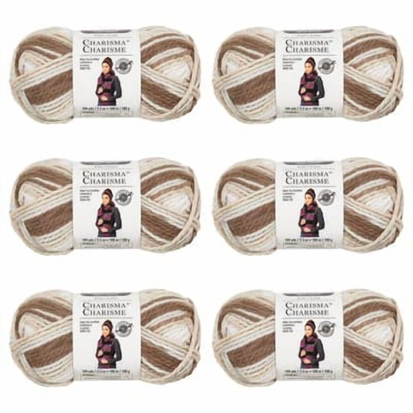 Loops & Threads Charisma Yarn - Multicolor Yarn for Knitting, Crochet ...