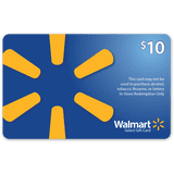 Charitable $10 Walmart Gift Card (Alcohol/Tobacco/Lottery/Firearms ...