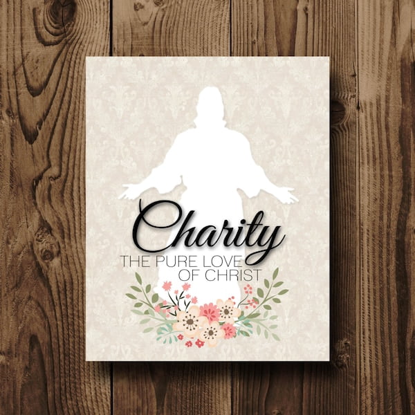Charity The Pure Love Of Christ, Lds Relief Society , Relief Society ...