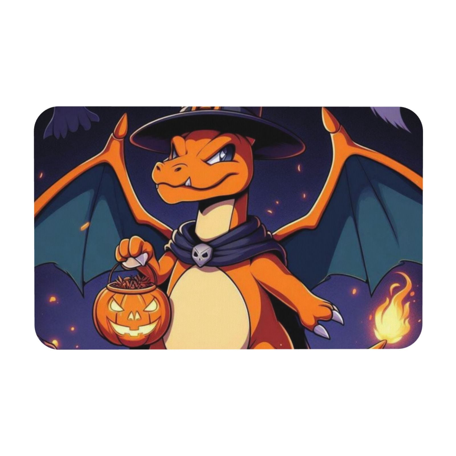 Charizard Bath Mat,Diatomite Bath Mat,Super Absorbent Bathmat,Rubber ...