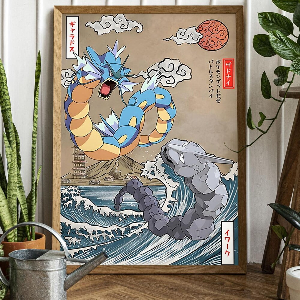 Charizard - Blastoise - Pikachu - Anime Print - Charizard Print ...