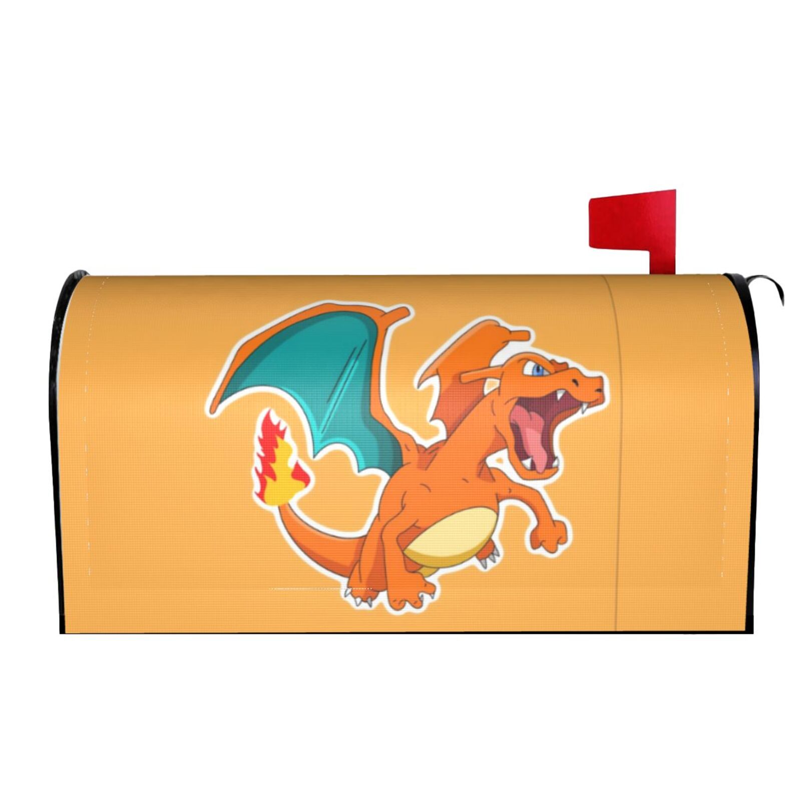 Charizard Cartoon Character Mailbox Cover Magnetic Standard Size, Post ...