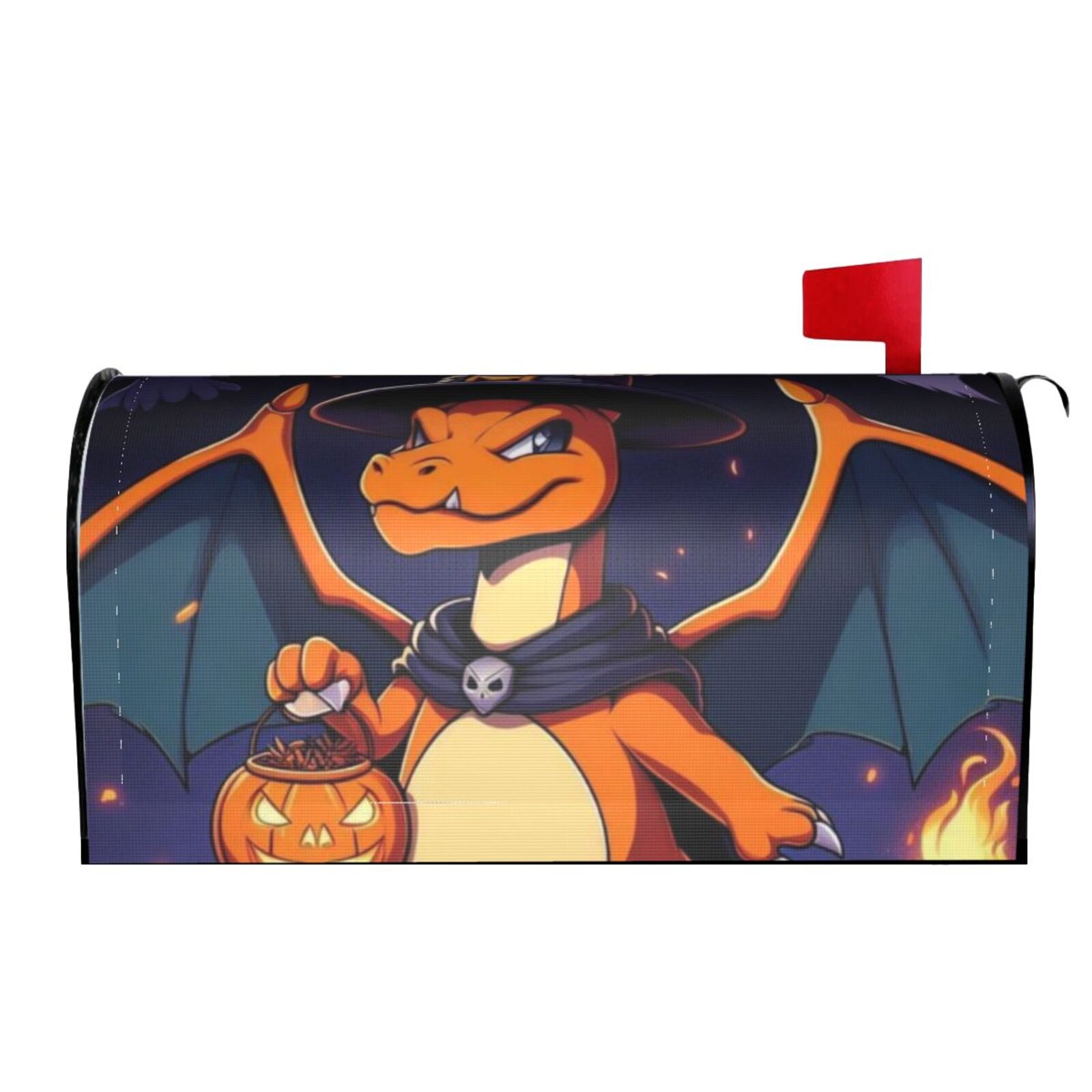 Charizard Cartoon Character Mailbox Cover Magnetic Standard Size, Post ...