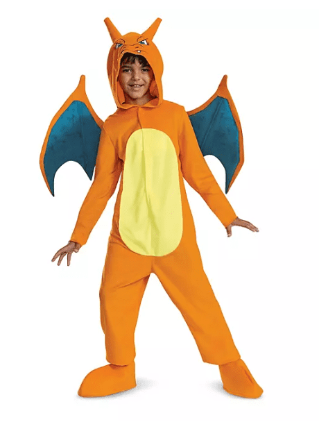 Charizard Kids Deluxe Costume L 10-12 - Walmart.com