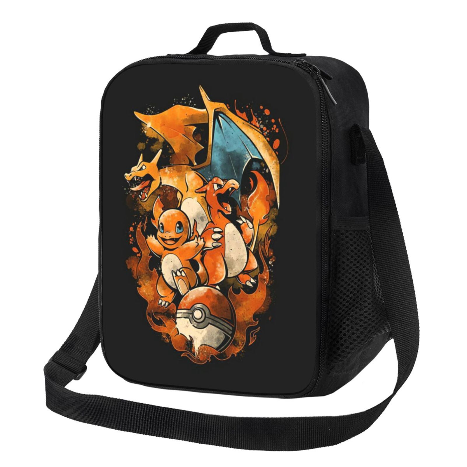 Charizard Lunch Bag Insulated Tote Portable Thermal Food Carrier for ...