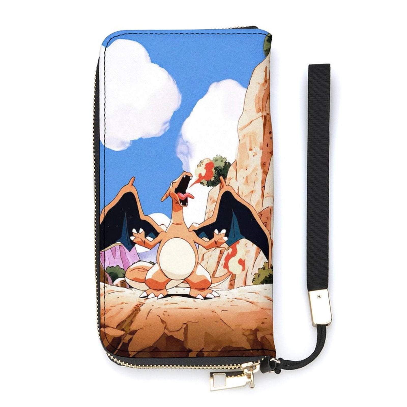 Charizard Wallet Purse Card Holder Anime for Women Men Charizard Merch ...
