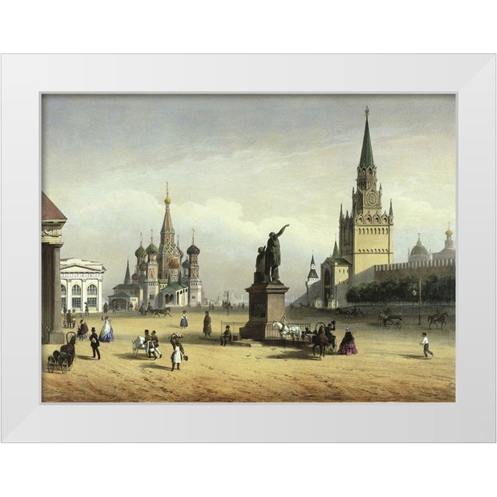 Charlemange, Joseph 18x14 White Modern Wood Framed Museum Art Print ...