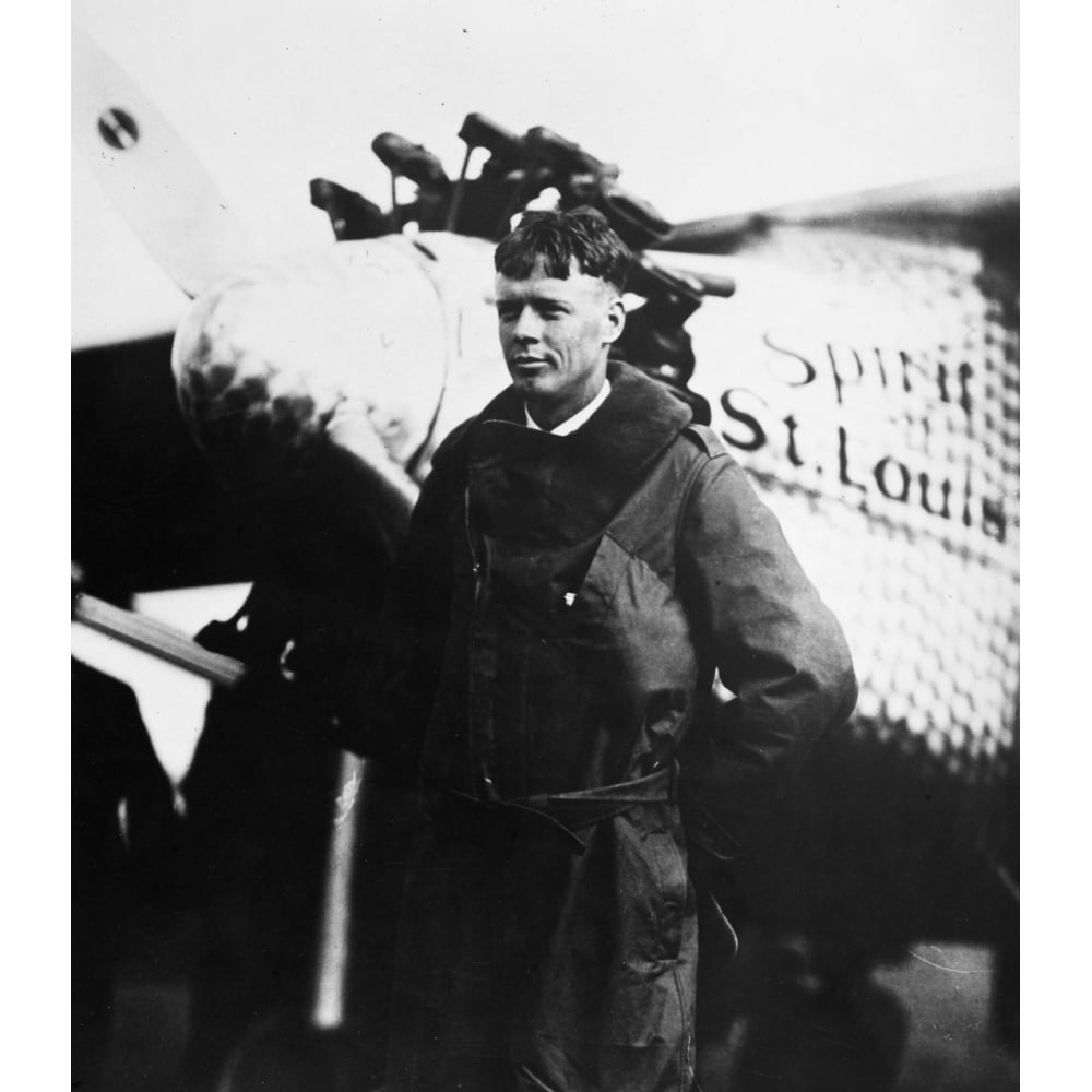 Charles A. Lindbergh N(1902-1974). American Aviator. Lindbergh And The ...