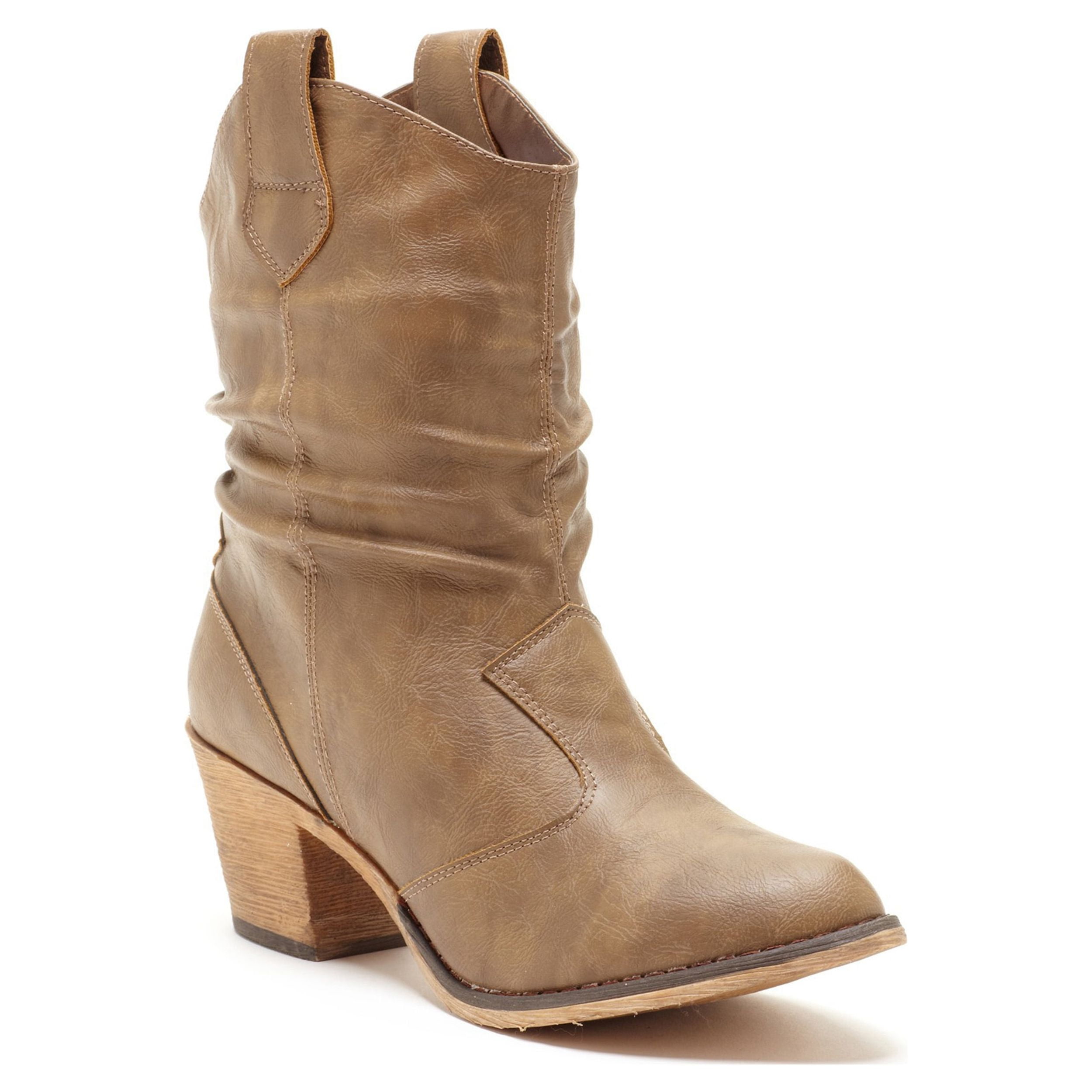 "Charles Albert Women's Distressed Western Cowboy Boot, Modern Style ...