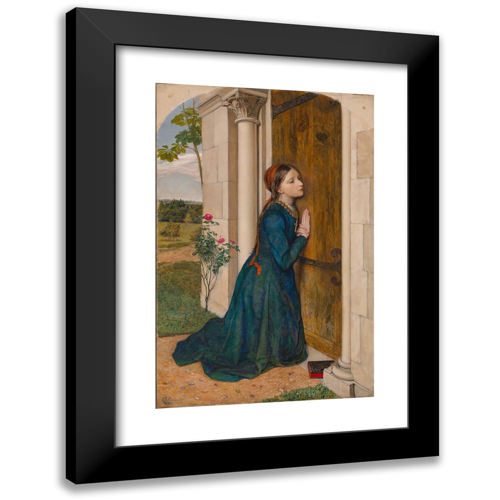 Charles Allston Collins 13x18 Black Modern Framed Museum Art Print ...