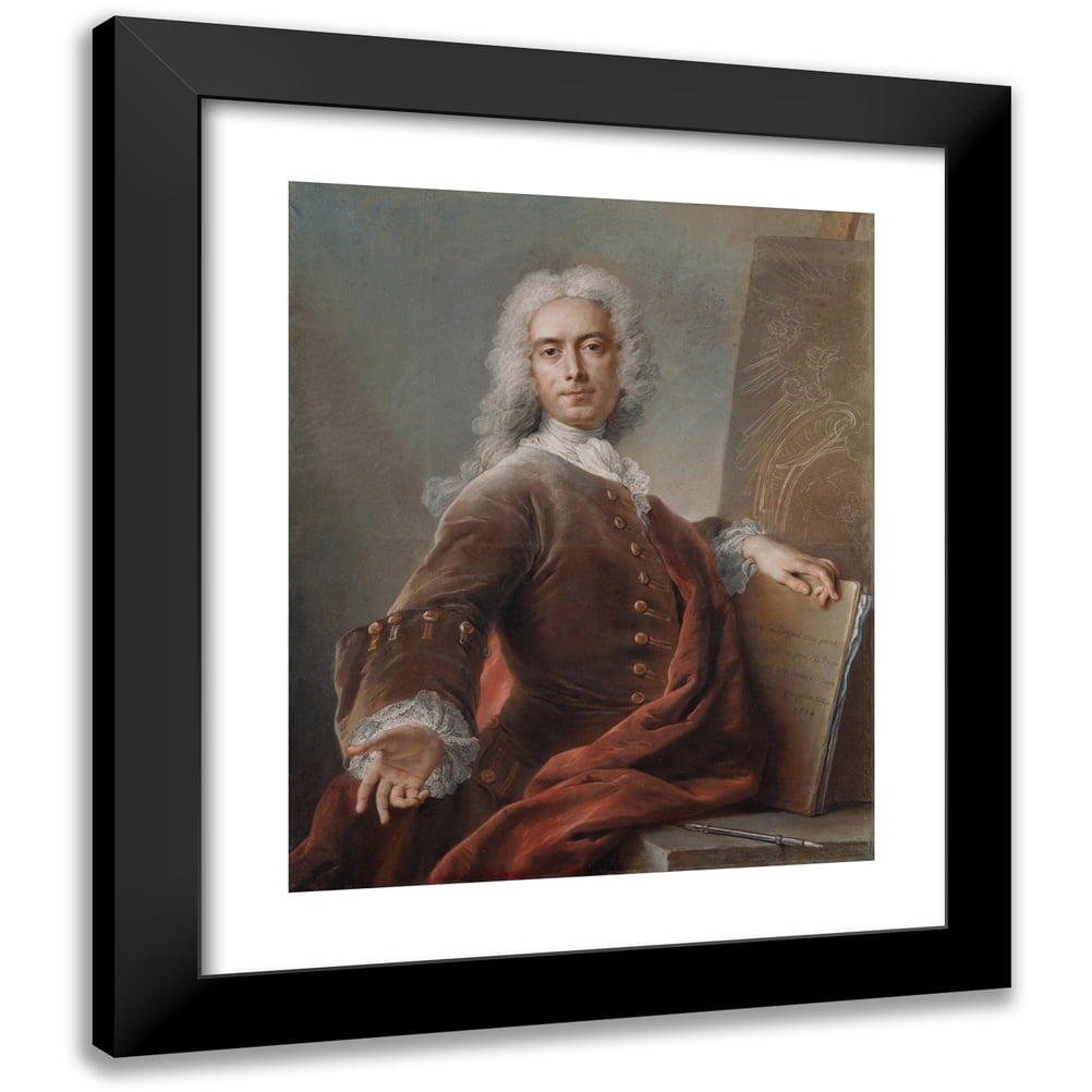 Charles-Antoine Coypel 12x14 Black Modern Framed Museum Art Print ...