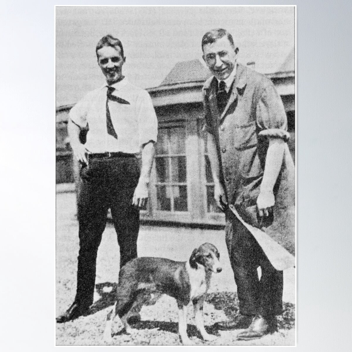 Charles Best and Sir Frederick Banting (H400/0156) Poster, 8x12 ...
