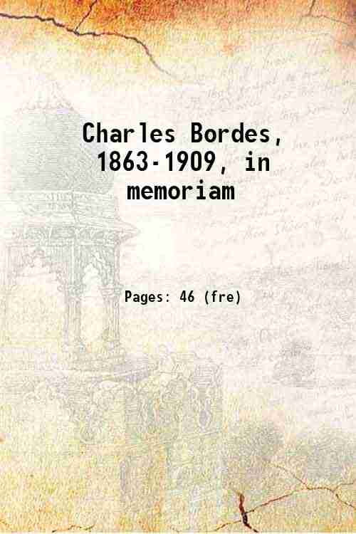 Charles Bordes