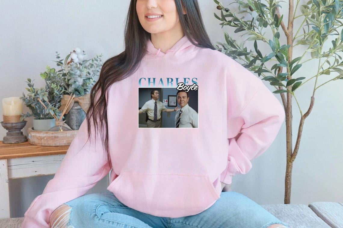 Charles Boyle Brooklyn Hoodie Nine-Nine 90s Comedy Scene Fan, for men ...