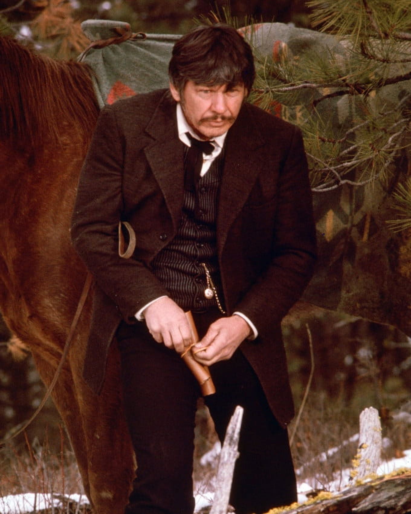 Charles Bronson Holding Gun Breakheart Pass 24x36 Classic Hollywood ...