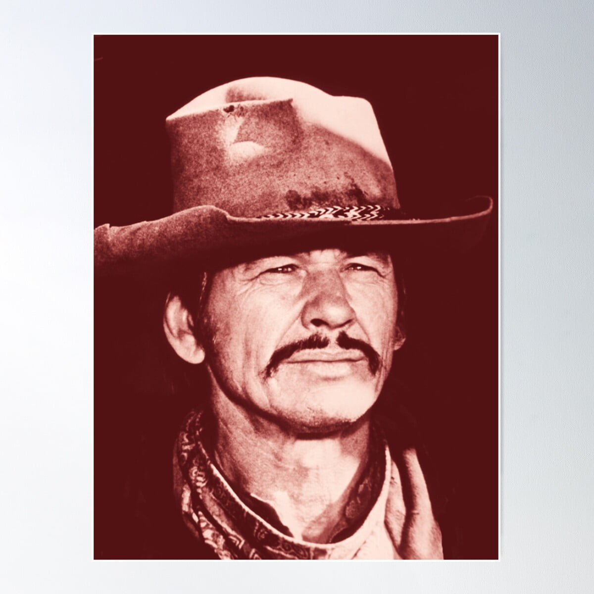 Charles Bronson Poster Wall Art, Modern Wall Decor For Living Room ...