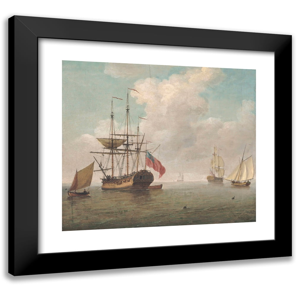 Charles Brooking 14x12 Black Modern Framed Museum Art Print Titled - A ...