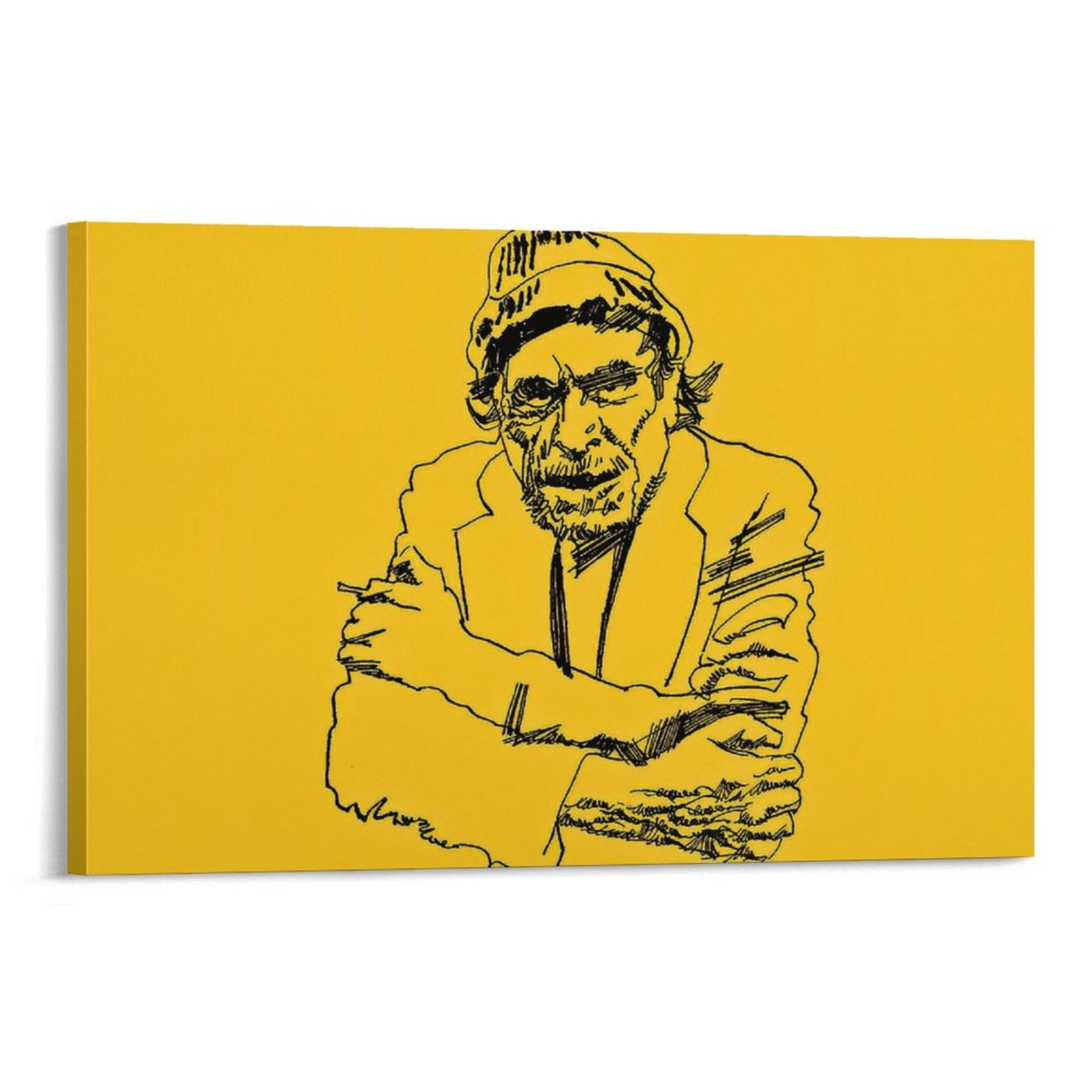 Charles Bukowski (2) Poster of A Poet Poster Decorative Painting Canvas ...