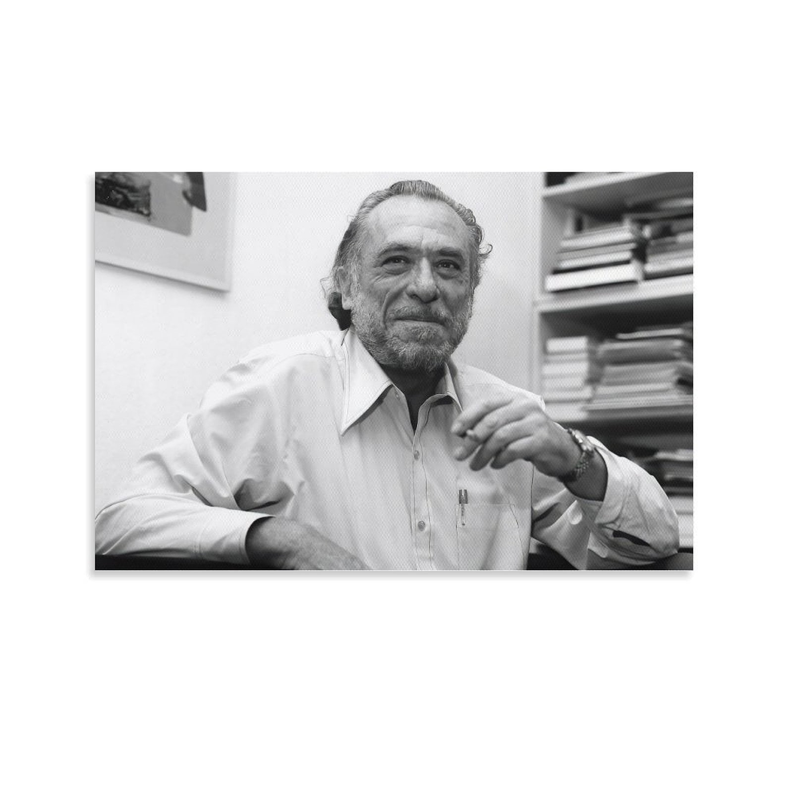Charles Bukowski (5) Poster of A Poet Wall Art Poster Scroll Canvas ...