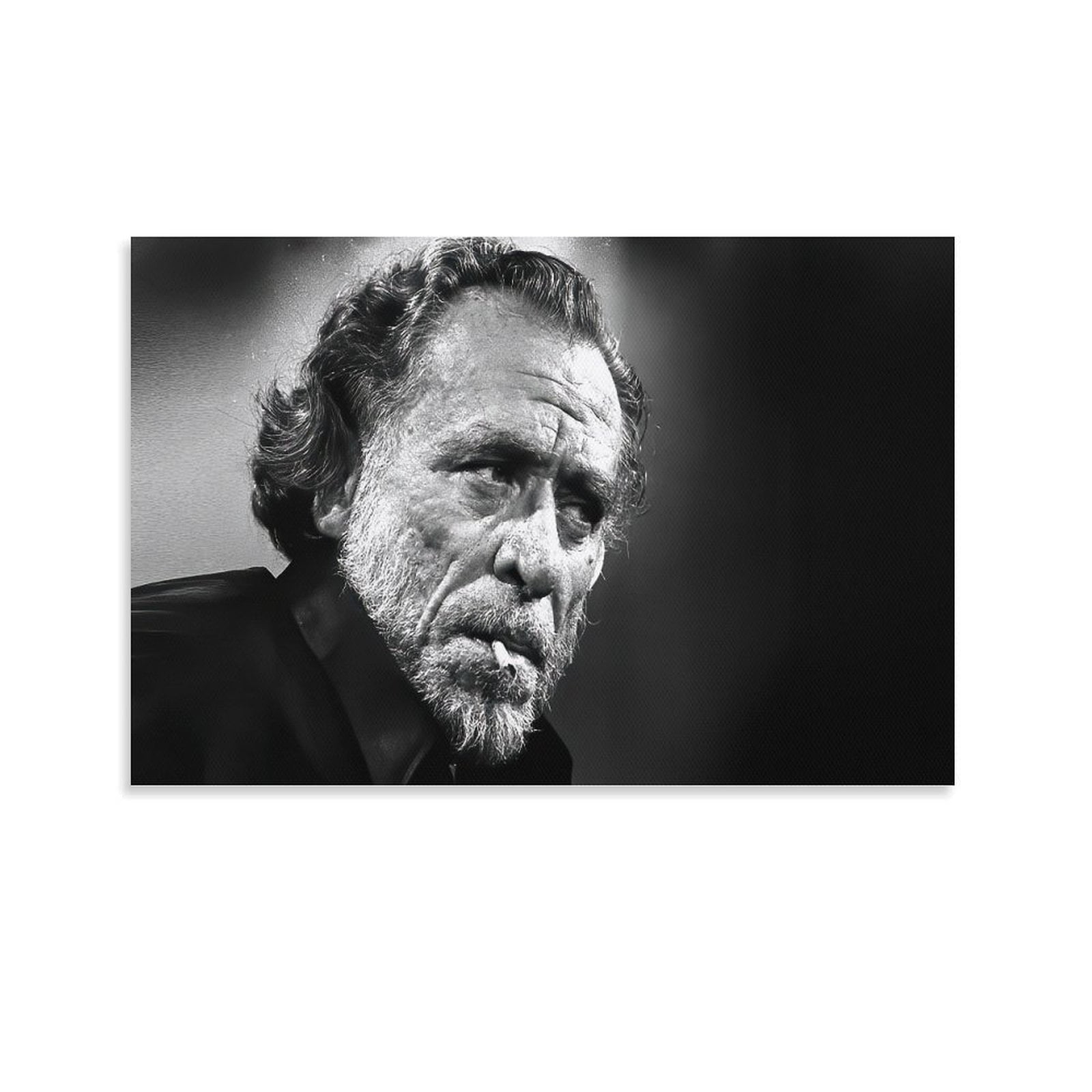Charles Bukowski (6) Poster of A Poet Canvas Poster Wall Art Picture ...
