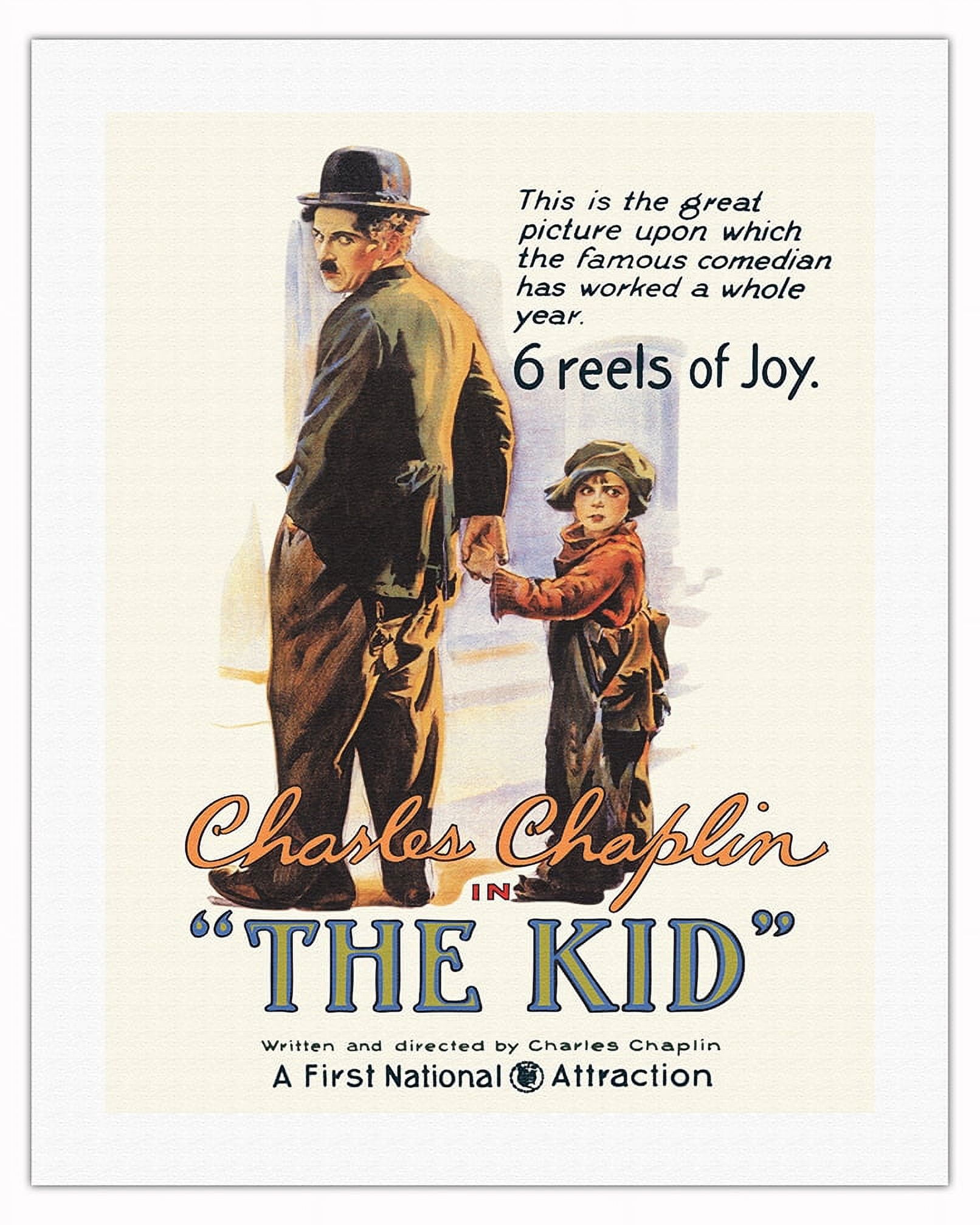 Charles Chaplin in The Kid - Written & Directed by Charlie Chaplin ...