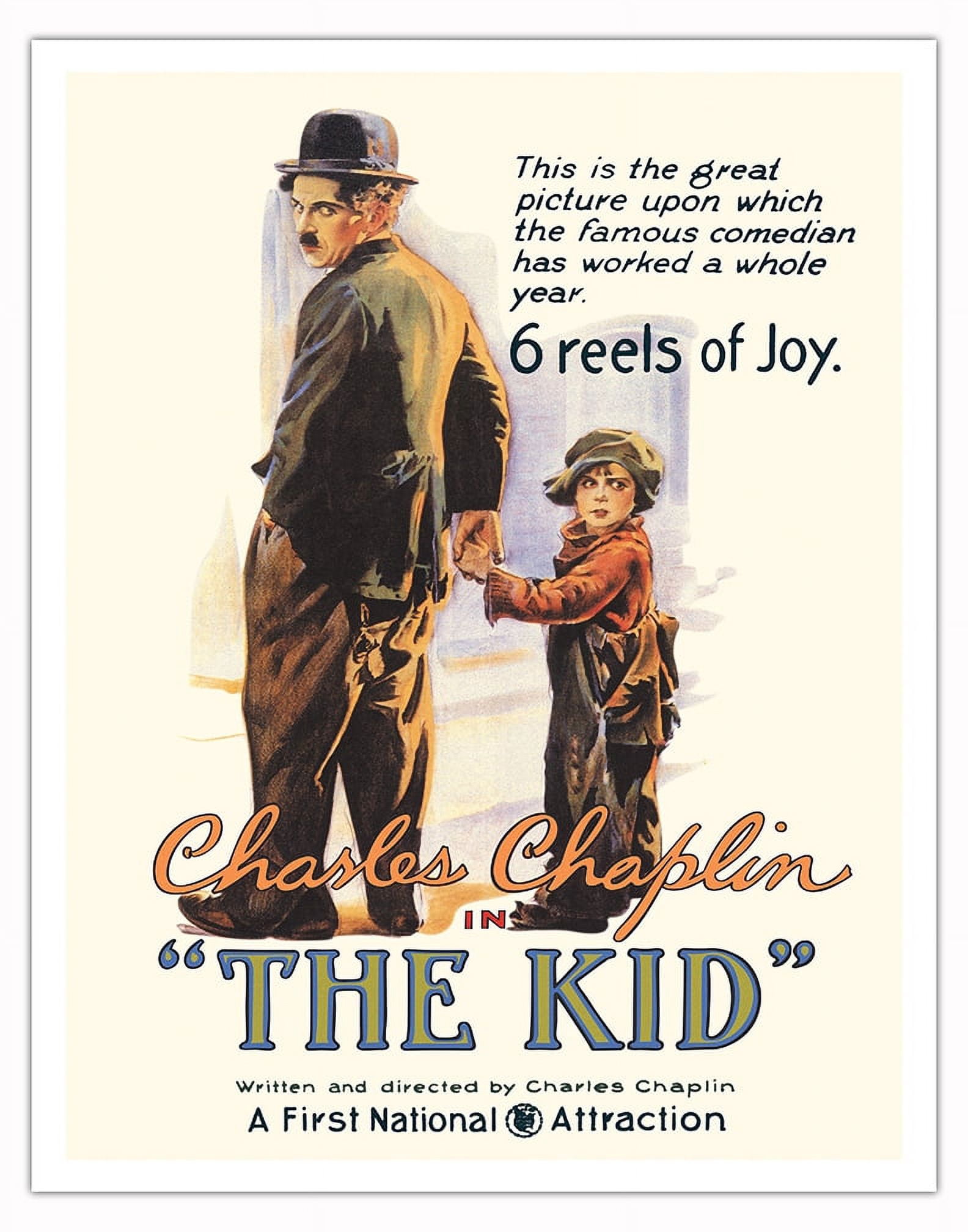 Charles Chaplin in The Kid - Written & Directed by Charlie Chaplin ...