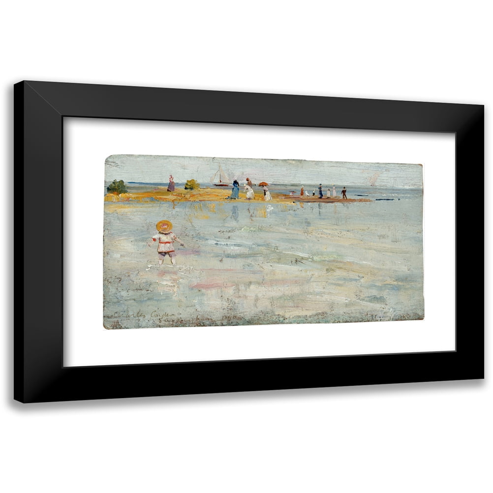 Charles Conder 18x12 Black Modern Framed Museum Art Print Titled ...