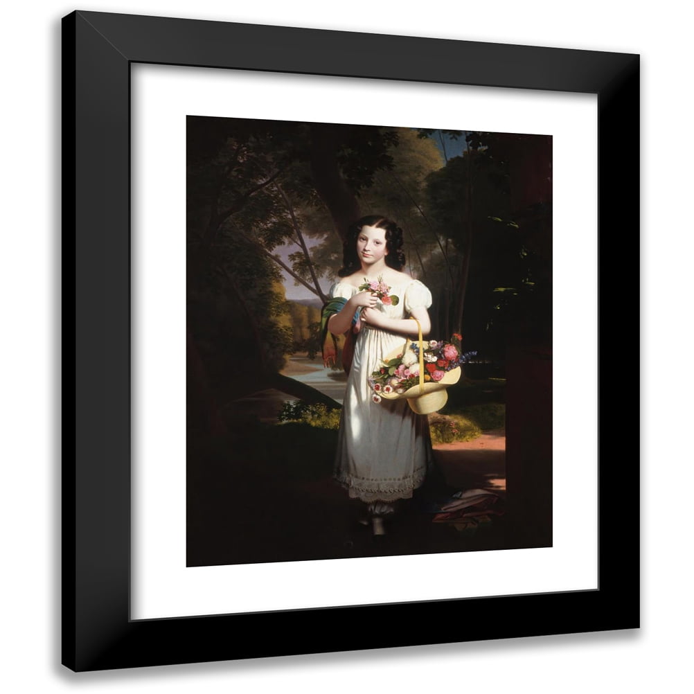 Charles Cromwell Ingham 12x14 Black Modern Framed Museum Art Print ...