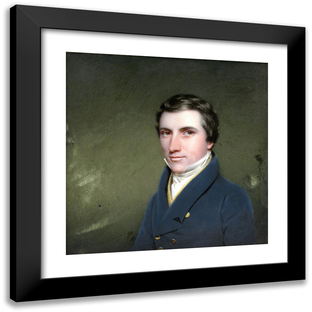 Charles Cromwell Ingham 20x20 Black Modern Framed Museum Art Print ...