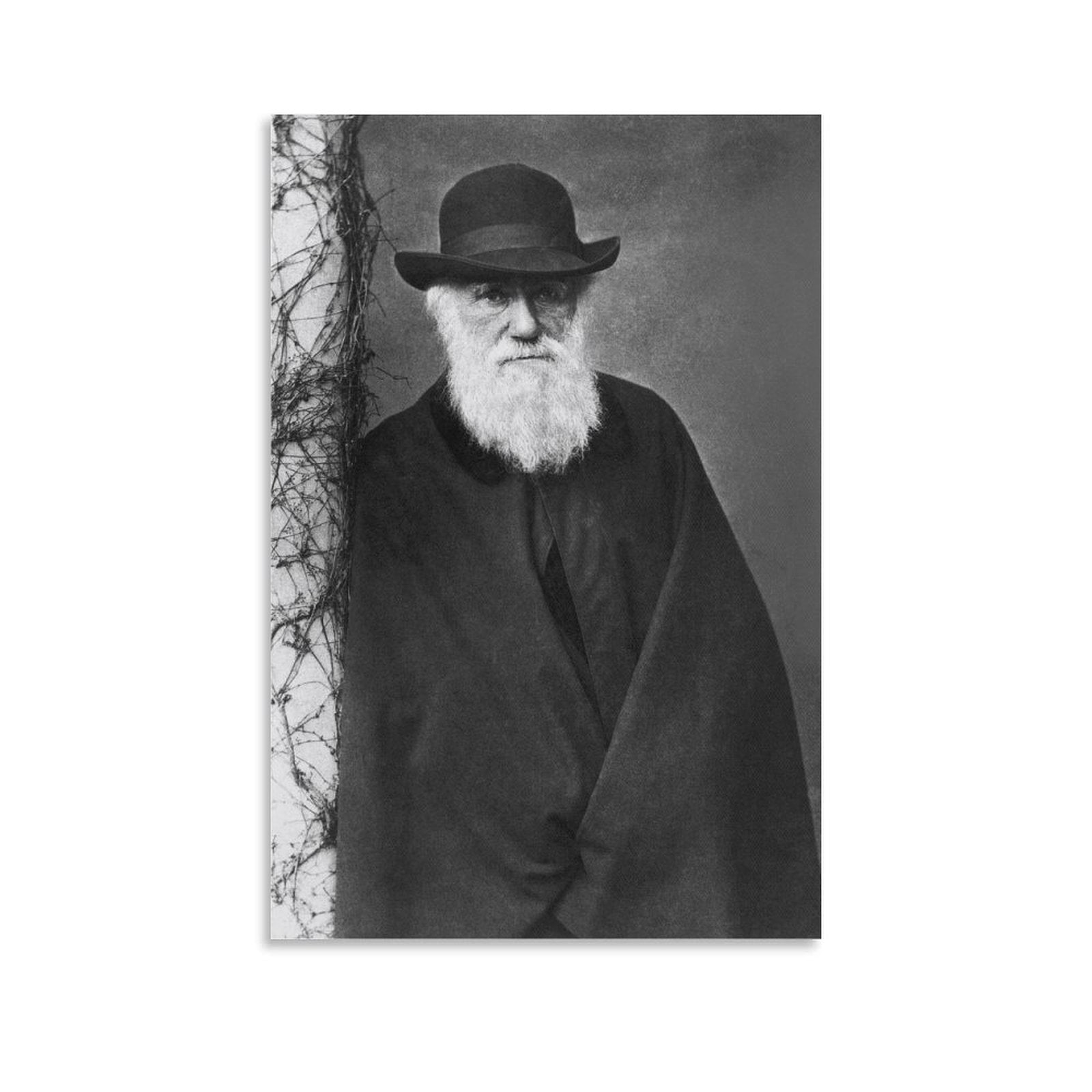 Charles Darwin Poster Poster Cool Artworks Painting Wall Art Canvas ...