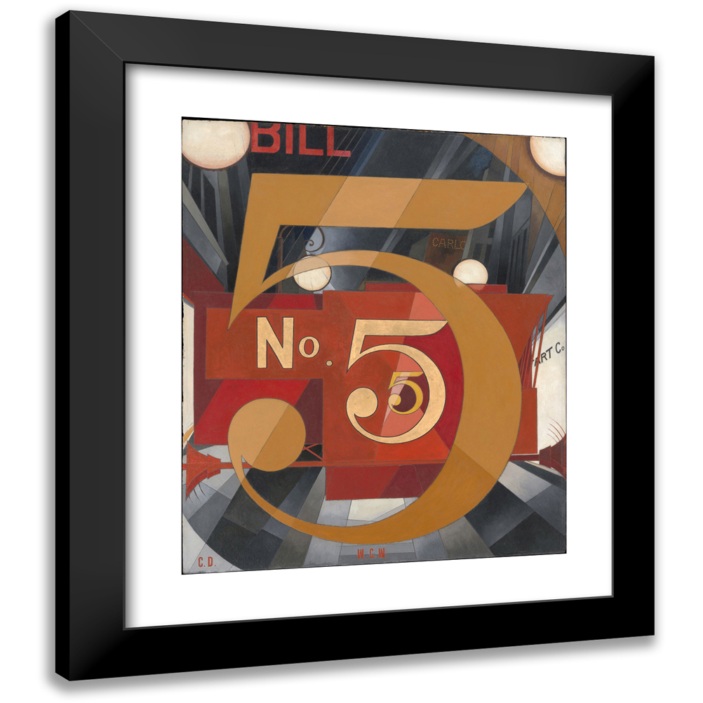 Charles Demuth 15x17 Black Modern Framed Museum Art Print Titled - I ...