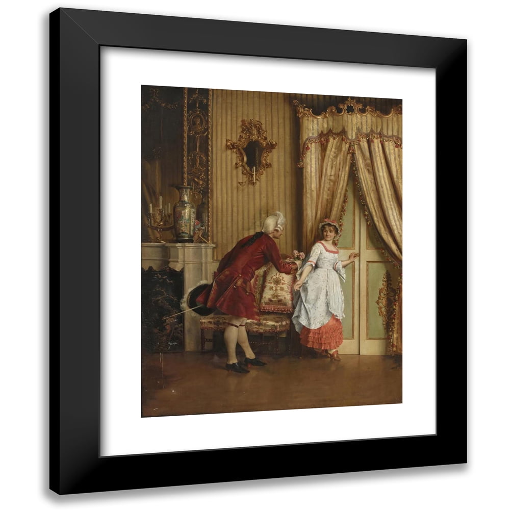 Charles Edouard Delort 19x24 Black Modern Framed Museum Art Print ...