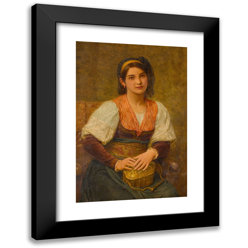 Charles Edward Perugini 11x14 Black Modern Framed Museum Art Print ...