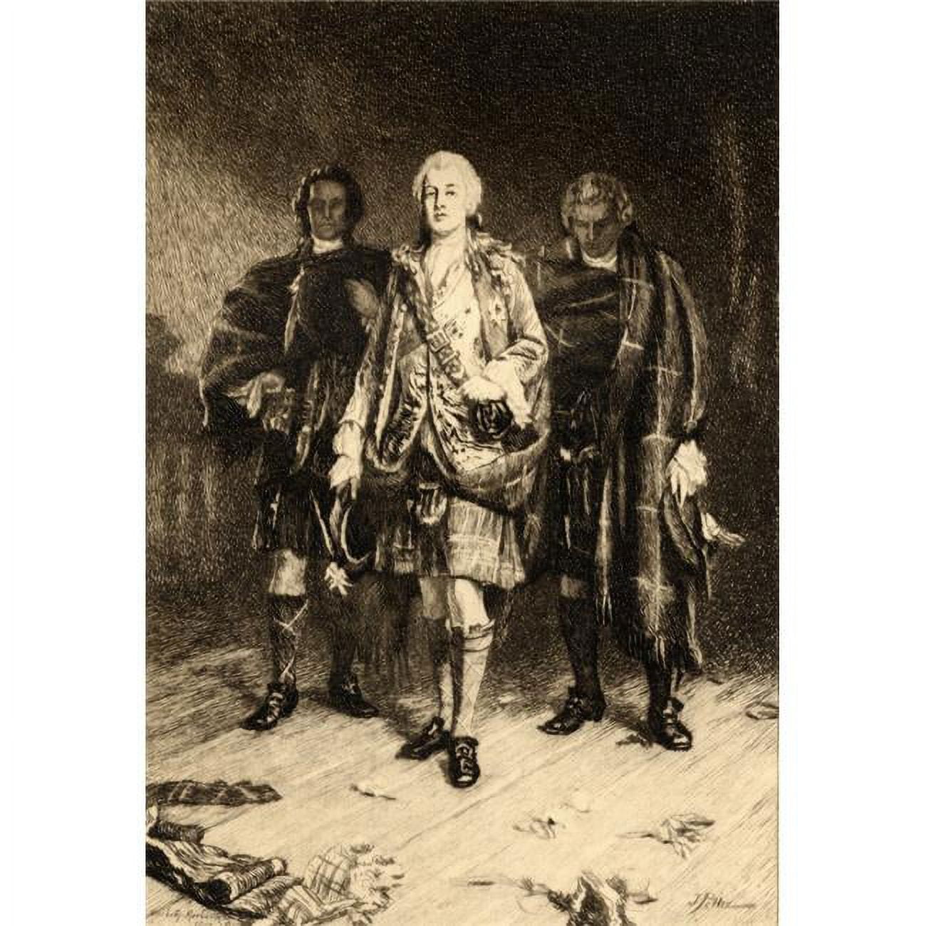 Charles Edward Stuart The Young Pretender Bonnie Prince Charlie 1720 ...