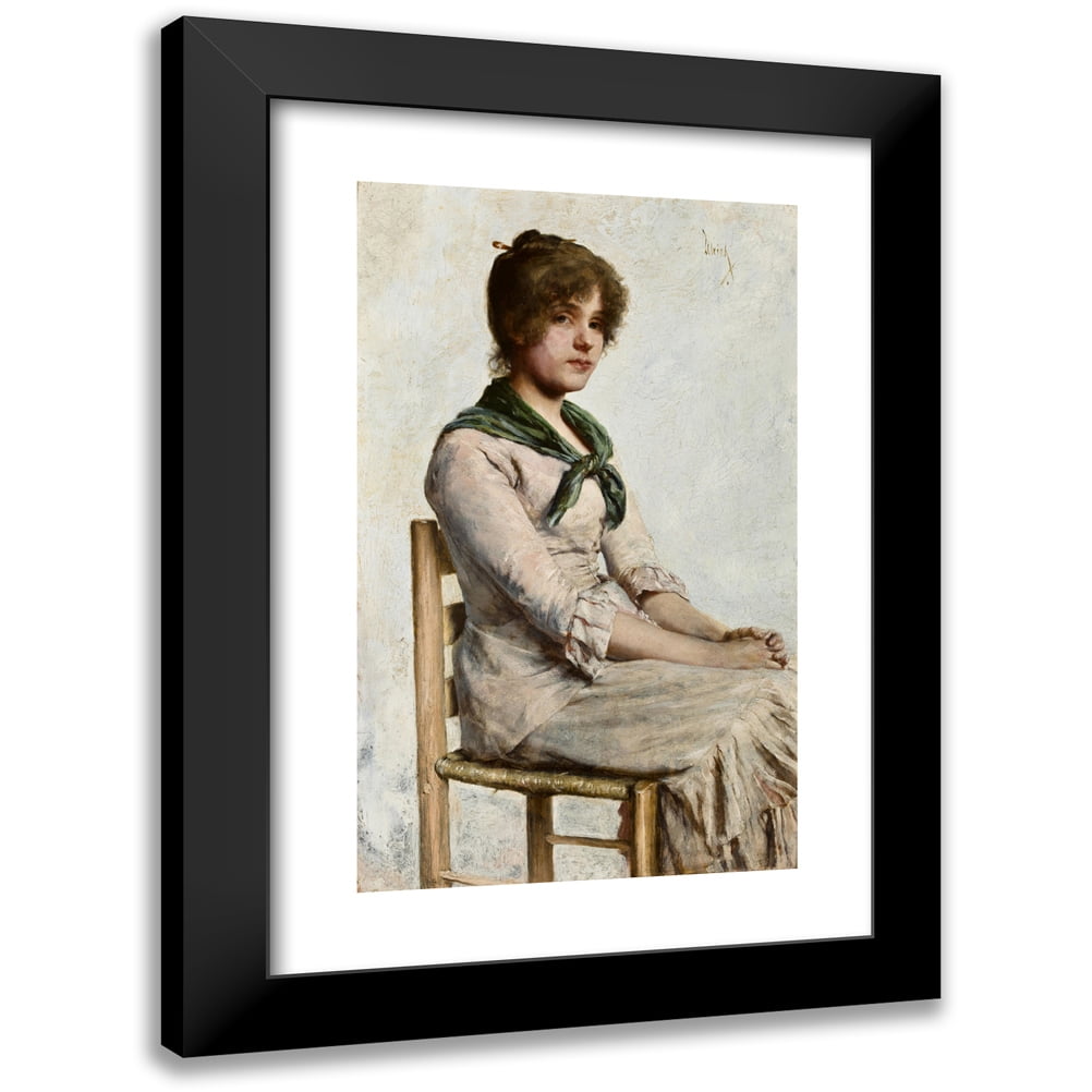 Charles Frederick Ulrich 10x14 Black Modern Framed Museum Art Print ...