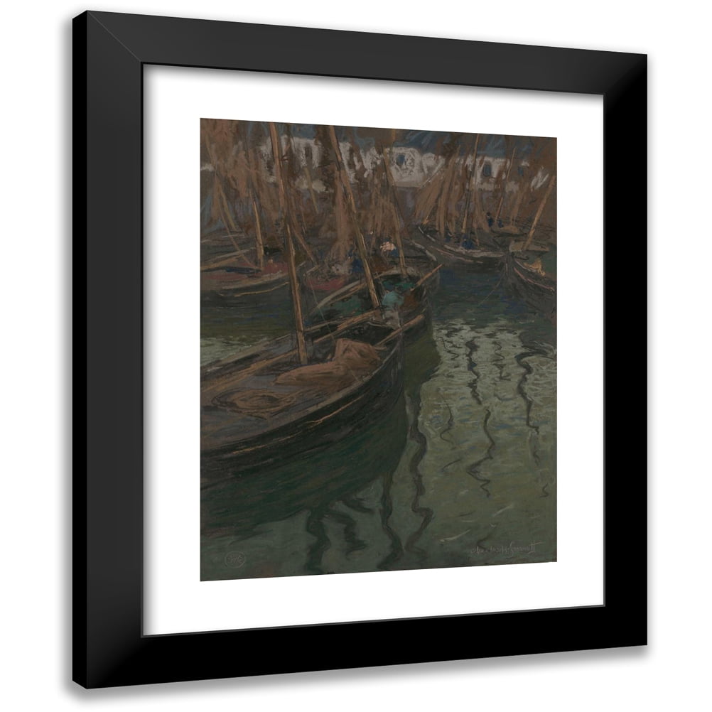 Charles Fromuth 12x14 Black Modern Framed Museum Art Print Titled - A ...