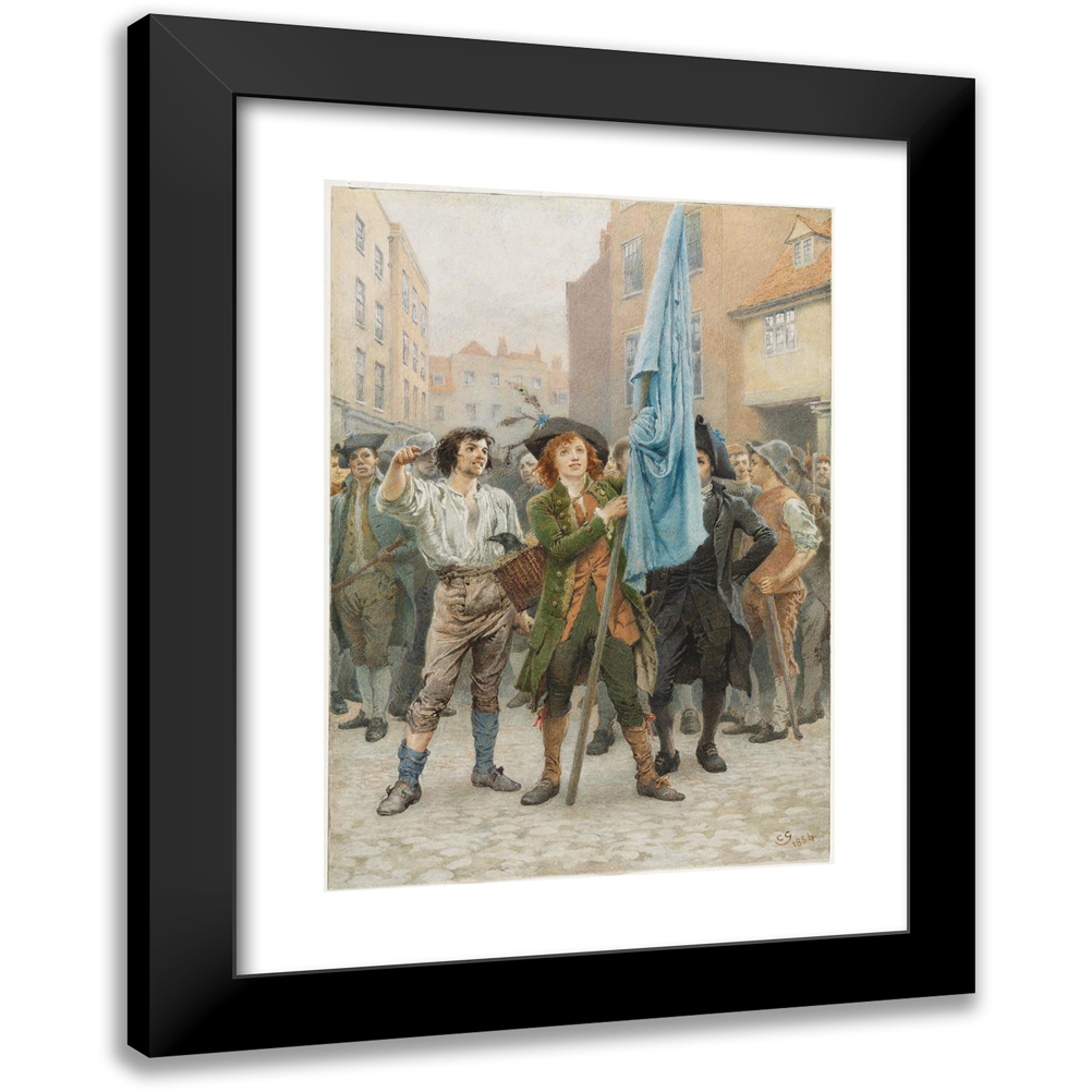 Charles Green 11x14 Black Modern Framed Museum Art Print Titled ...