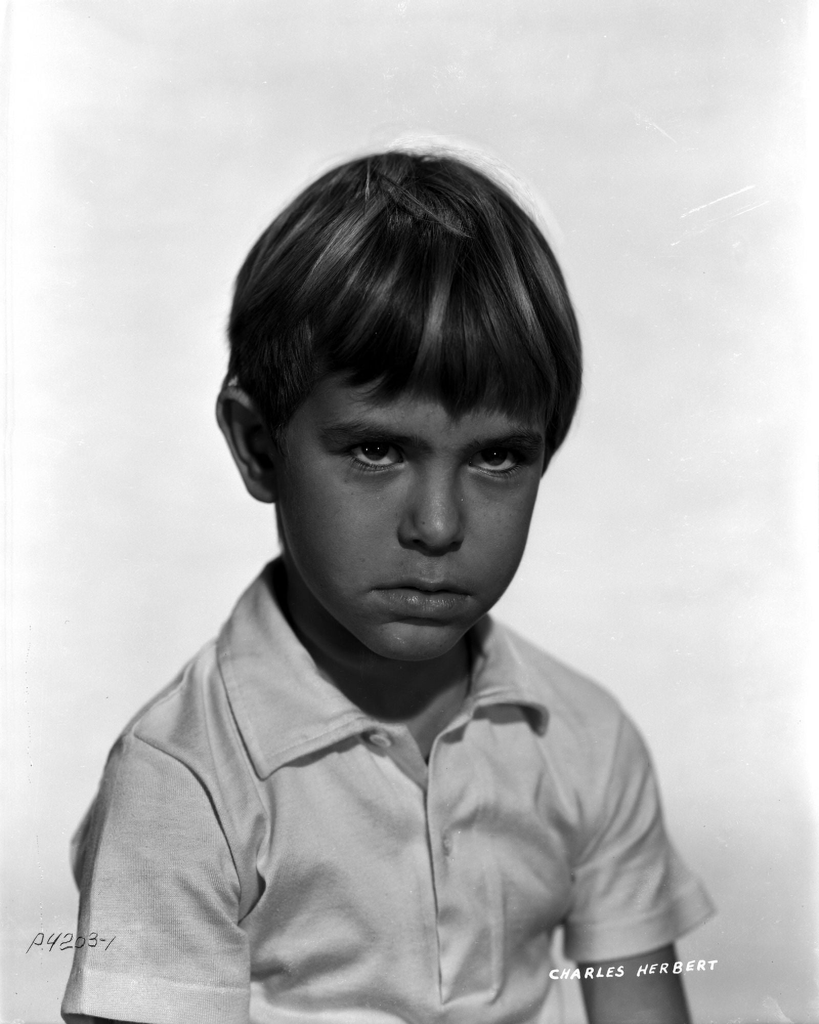 Charles Herbert with an angry expression Photo Print (24 x 30 ...