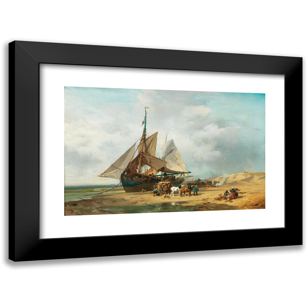 Charles Hoguet 14x11 Black Modern Framed Museum Art Print Titled ...