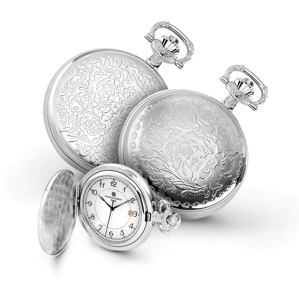 Charles-Hubert Paris Men's 3927 Classic Collection Pocket Watch ...