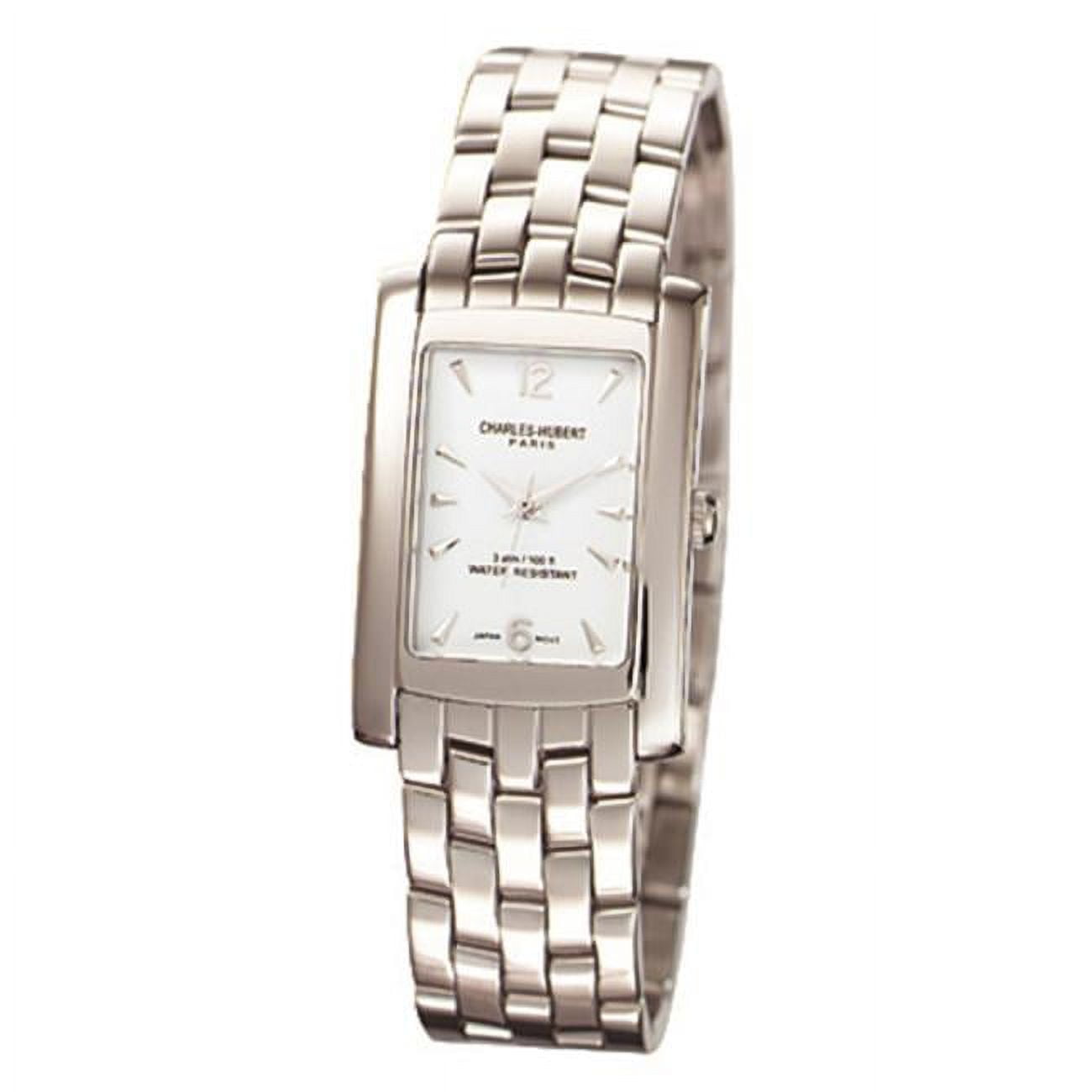 Charles-Hubert Paris Men's Stainless Steel Quartz Watch - Walmart.com