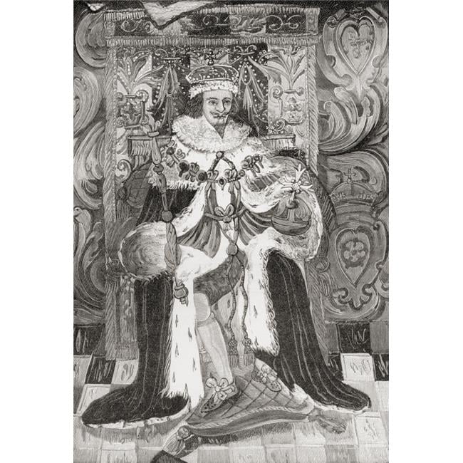 Charles I - 1600 to 1649 King of England - Scotland & Ireland From The ...