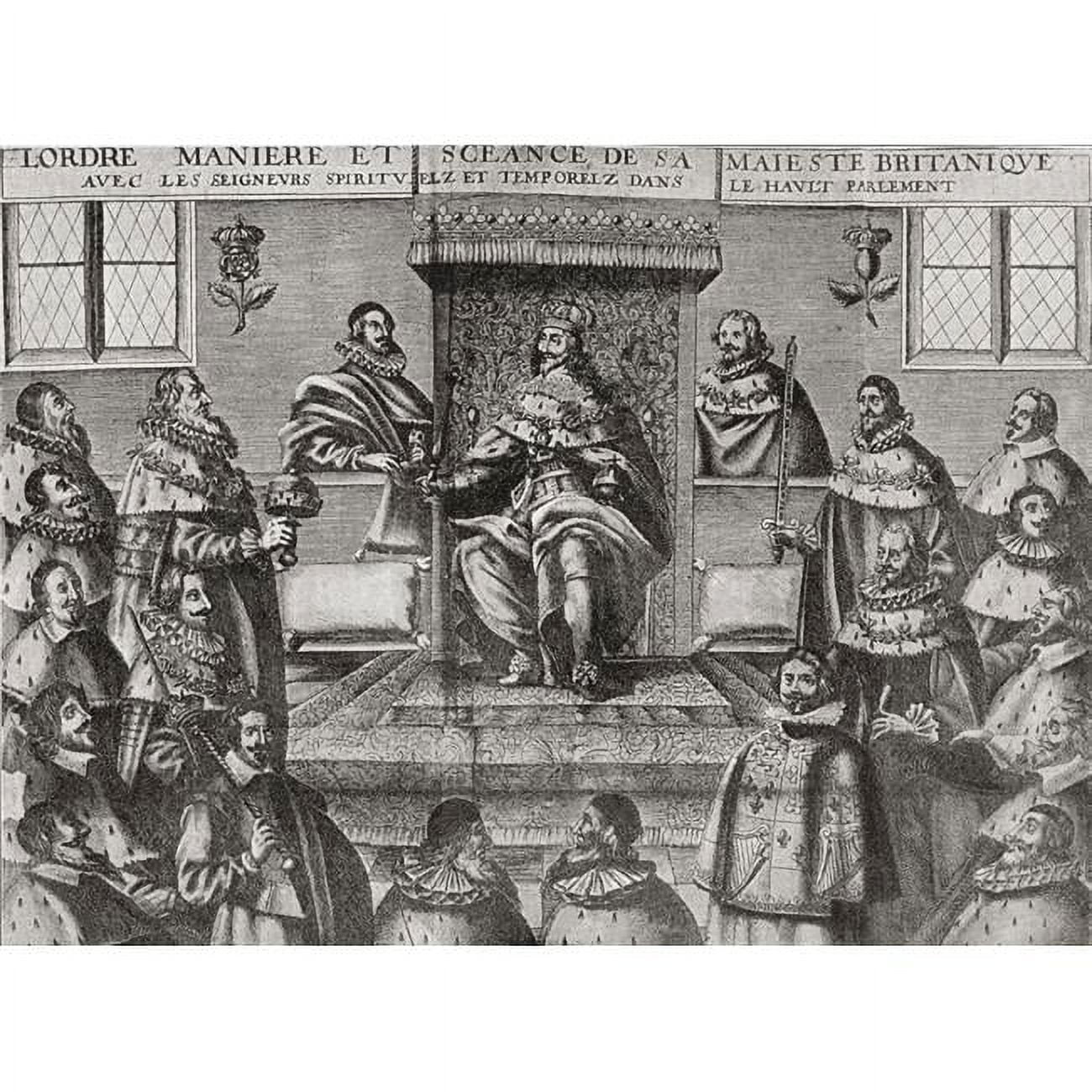 Charles I In The House of Lords - 1648 Charles I 1600 to 1649 King of ...