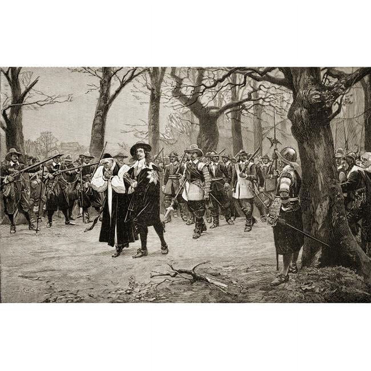 Charles I King of England 1600-1649 On His Way To Execution From The ...