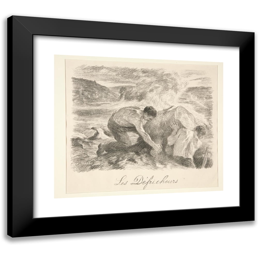 Charles-Jean Agard 17x15 Black Modern Framed Museum Art Print Titled ...