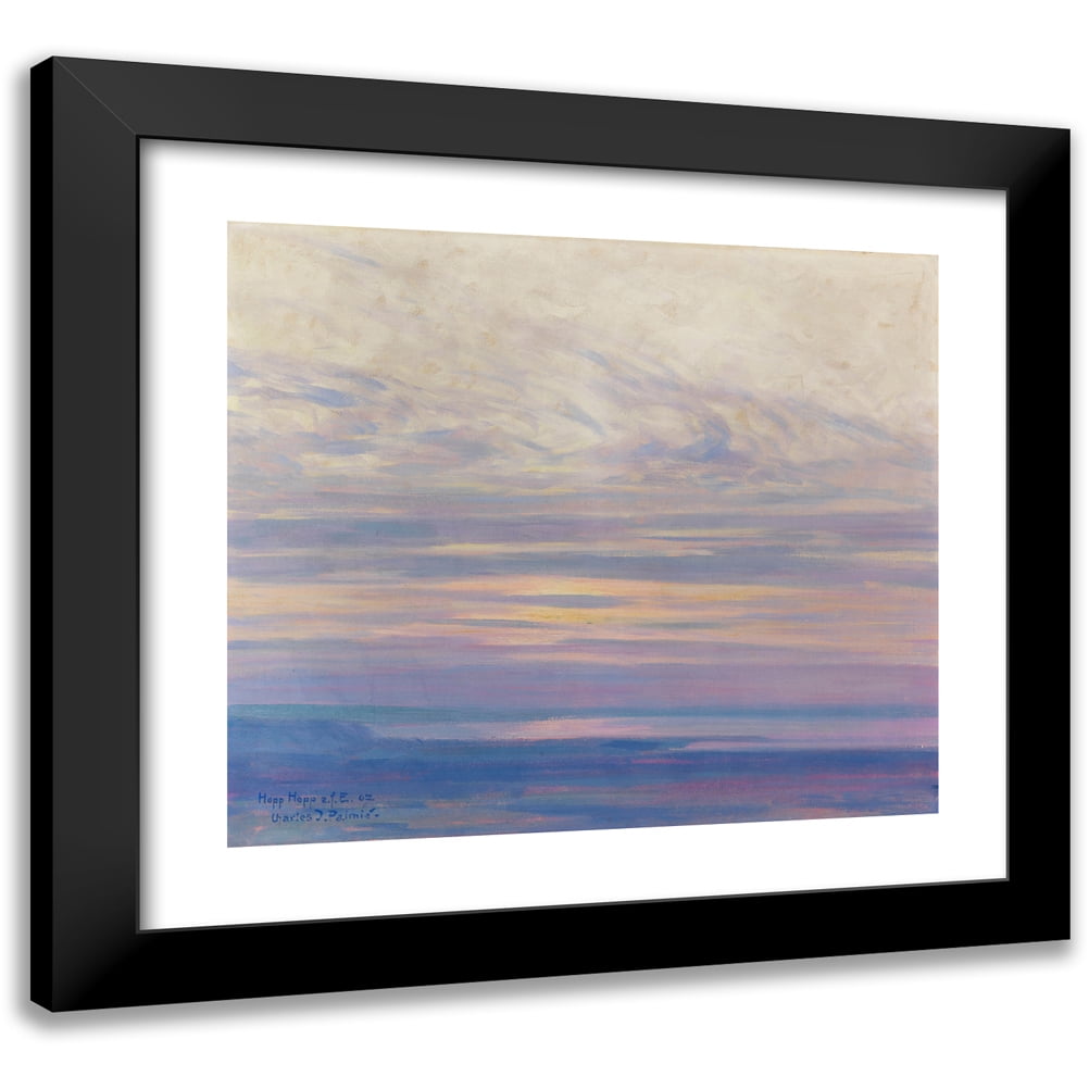 Charles Johann Palmié 17x15 Black Modern Framed Museum Art Print Titled ...