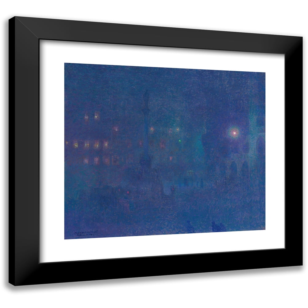 Charles Johann Palmié 22x20 Black Modern Framed Museum Art Print Titled ...
