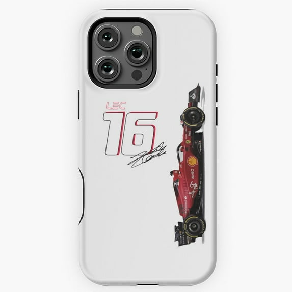 Charles Leclerc 16 F1 2025 iPhone Tough Case 17 to 11 Pro Max - Walmart.com