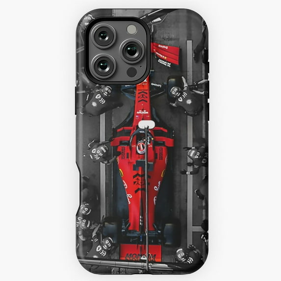 Charles Leclerc Digital Art Minimalist iPhone Tough Case 17 to 11 Pro ...